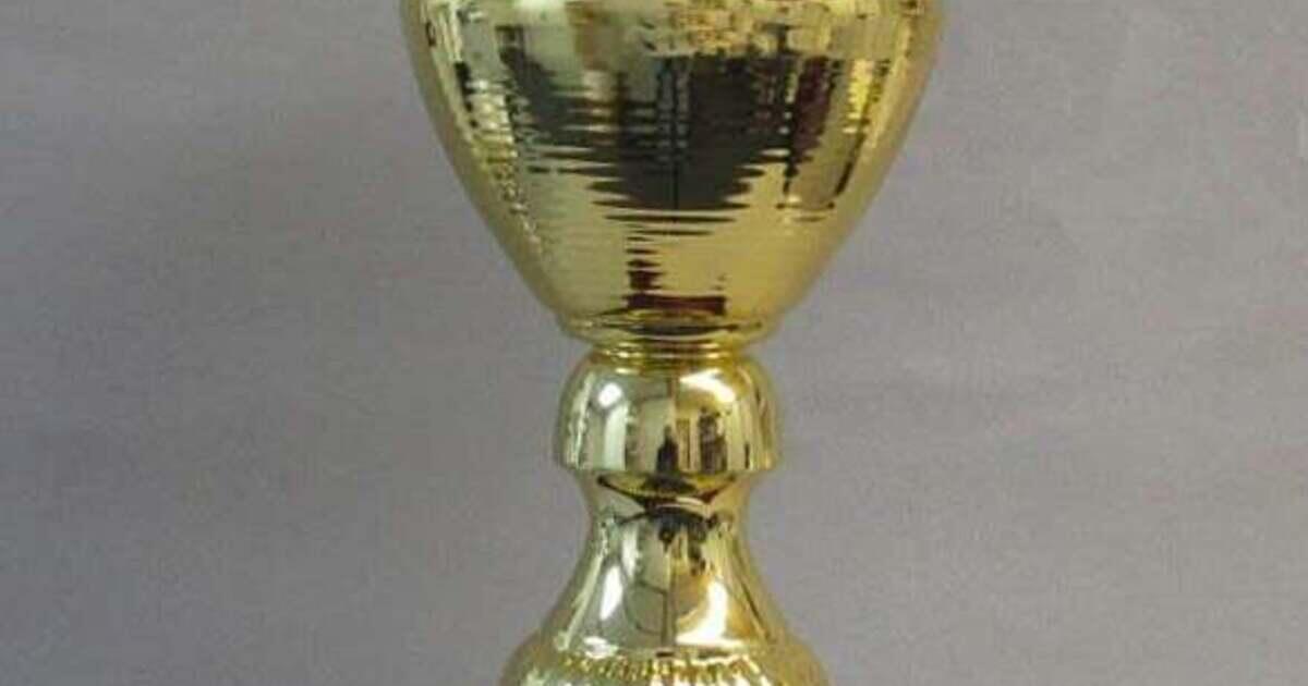 Big Gold Cup | Rainbow Creations