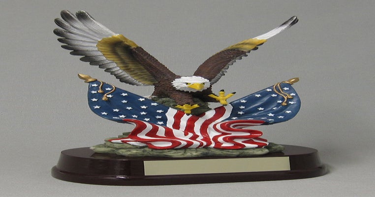 Hand Painted Eagle 1 | Rainbow Creations